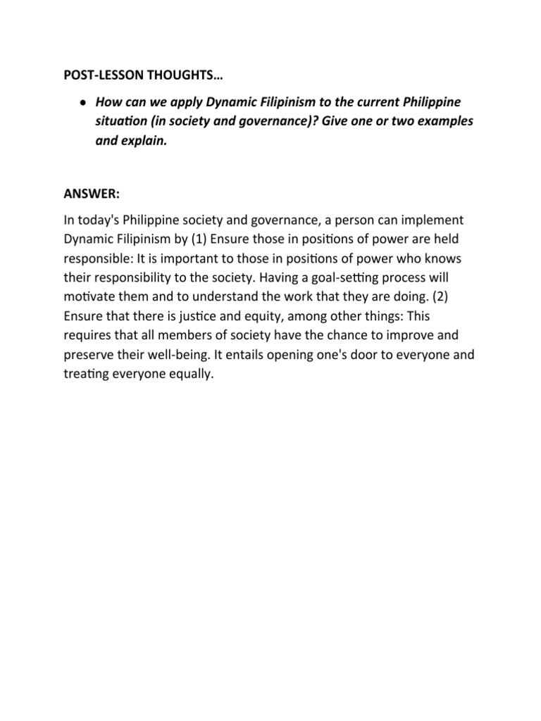 NIEVA (Dynamic Filipinism) | PDF