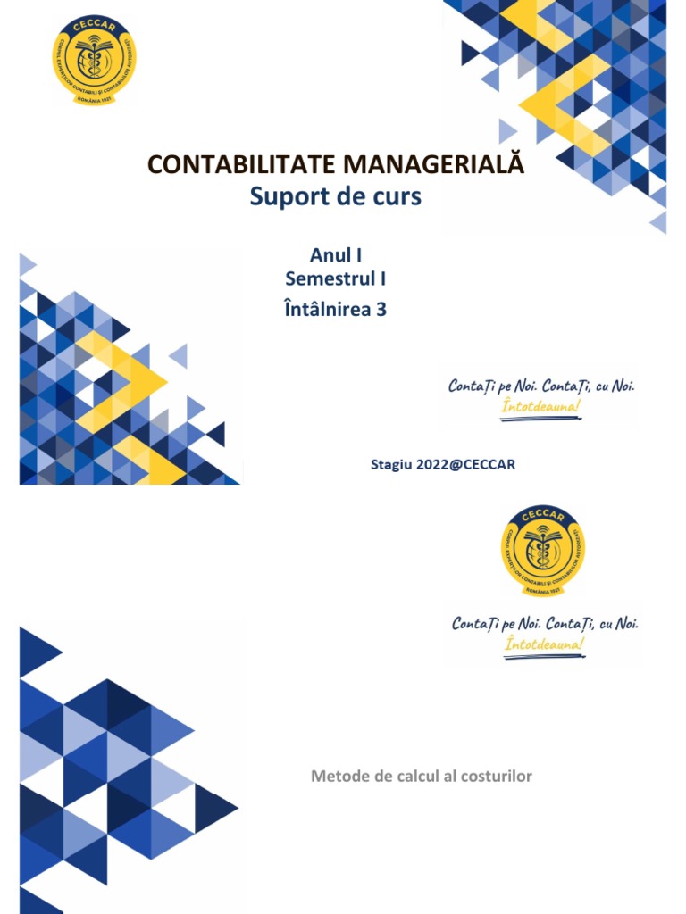 CM Suport Curs s1 An 1 I3 2022 Full Page | PDF