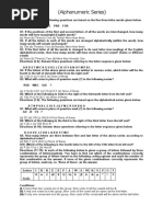 Alphabet Series Questions For Sbi Clerk Prelims Exam | PDF | Alphabet ...
