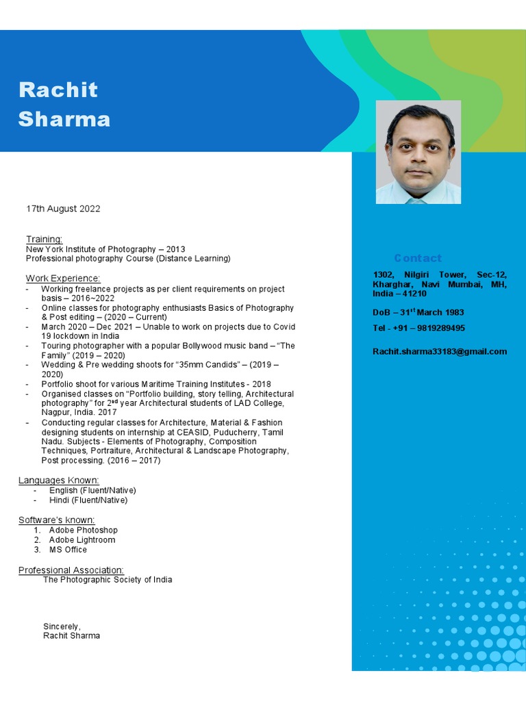 Rachit CV | PDF