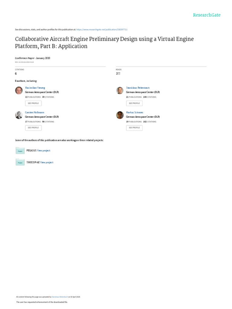 AIAA 2020 Application Paper V 2019 12 12 Final | PDF | Technology ...