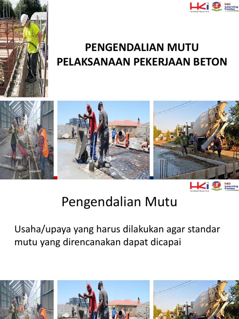 Pengendalian Mutu Beton | PDF