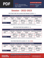 Fees Structure 2023-24 | PDF | Tax Refund | Fee
