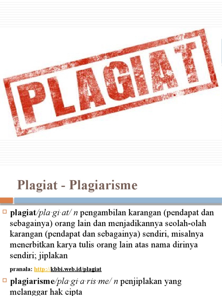 Plagiarisme | PDF | Ilmu Sosial | Fiksi Umum