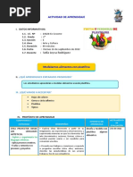 3° Sesión Día 5 Art Elaboramos Adornos para Decorar Nuestra Aula Unidad ...