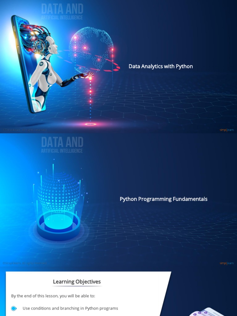 Lesson 03 Python Programming Fundamentals | PDF | Class (Computer Programming) | Control Flow