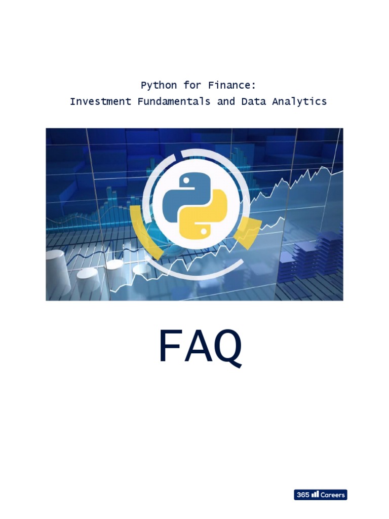 Pythonforfinance Faq Pdf Analytics Python Programming Language 7064