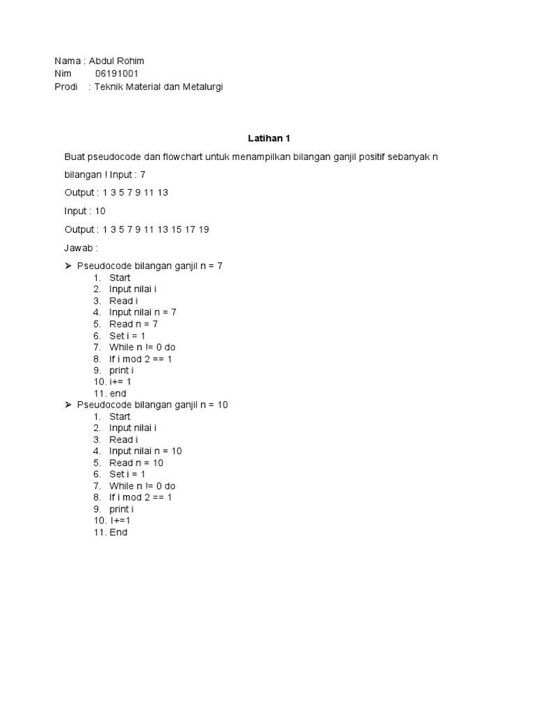 Tugas Algoritma Pemrograman 3 | PDF