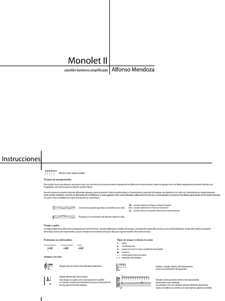 Monolet II | PDF