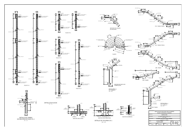 E-02 ESTRUCTURAS - Edificio | PDF