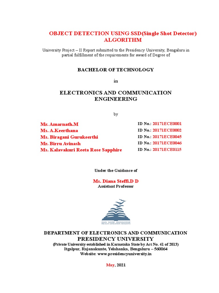 Object Detection | Download Free PDF | Internet Of Things | Deep Learning
