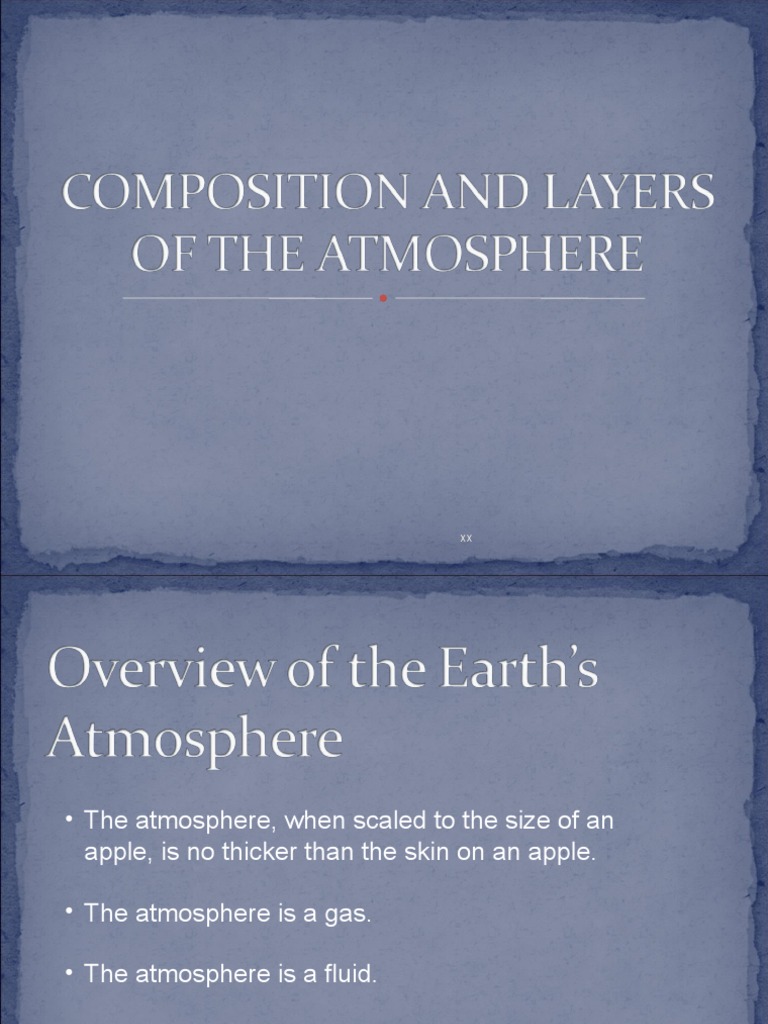 Atmosphere Pdf Atmosphere Of Earth Atmosphere