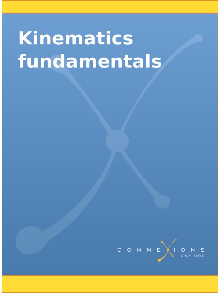 Kinematics Fundamentals | PDF | Acceleration | Euclidean Vector