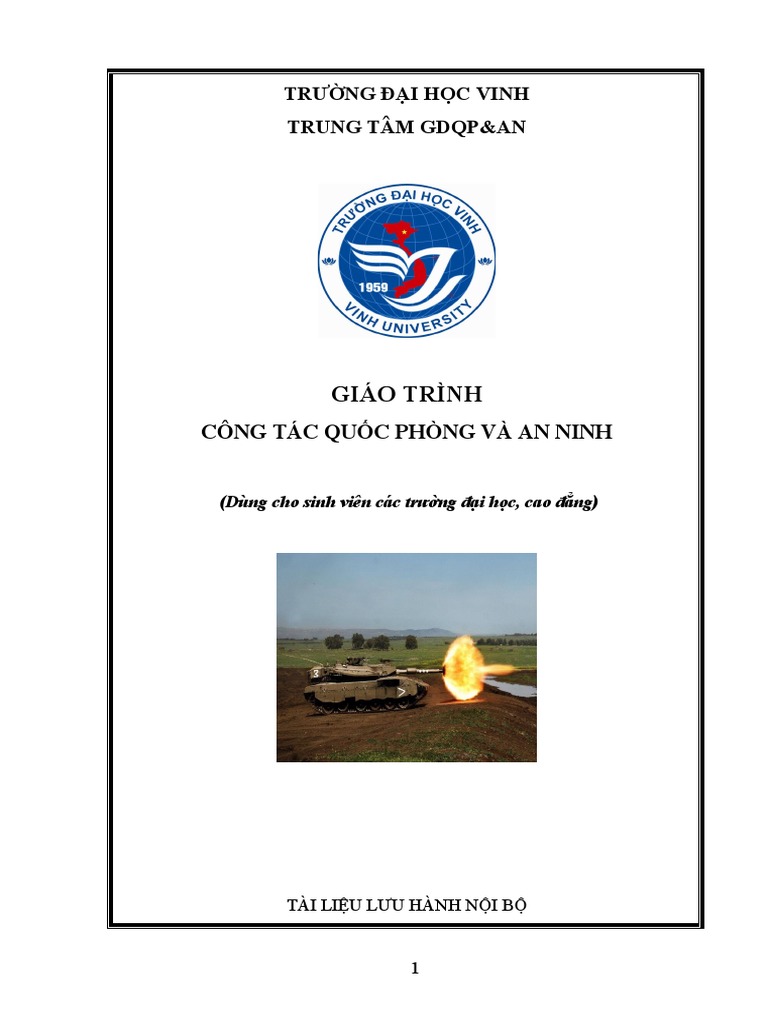 Giáo Trình CTQP, An (QP2) Moi 2020 | PDF Giáo Trình CTQP, An (QP2) Moi 2020 | PDF