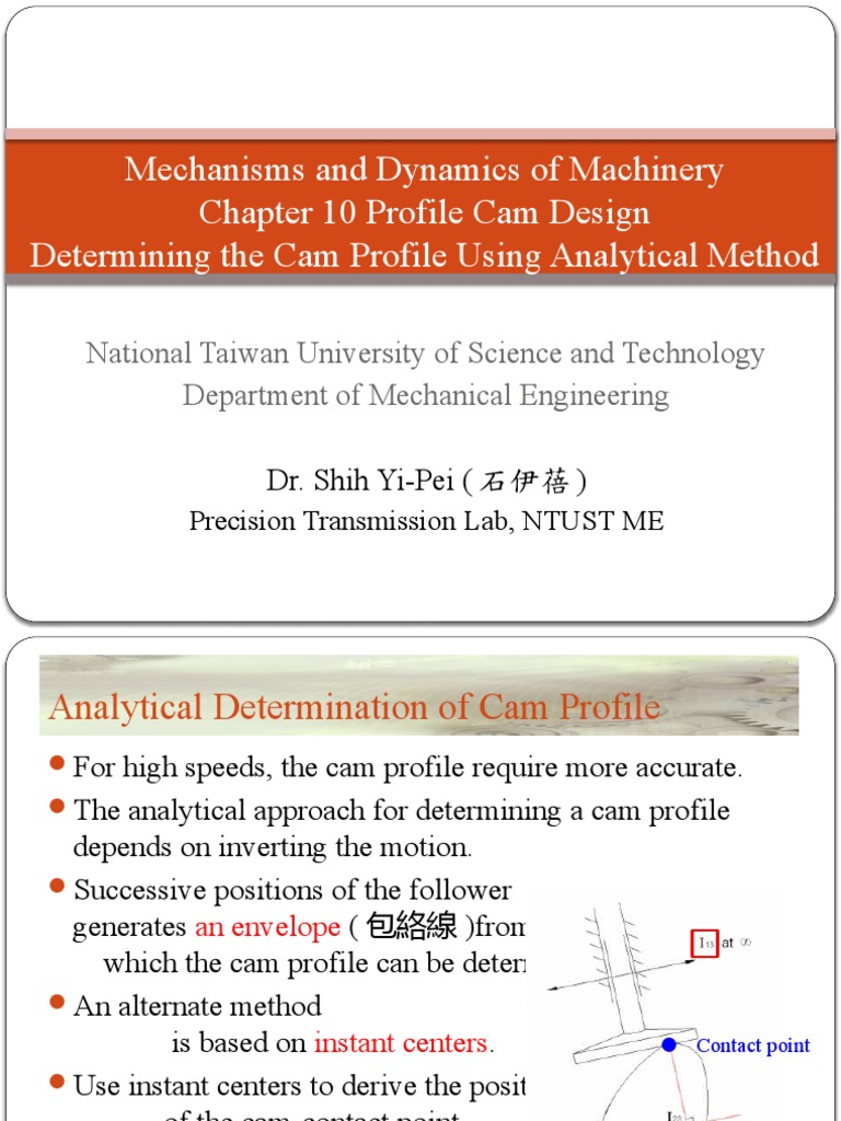 Mechanisms Chap 10 - Determining The Cam Profile - Analytical Methodv4 ...