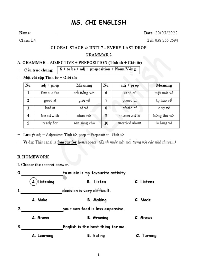 Global Stage 4-U7-Gram-2 | PDF | Morphology | Human Communication