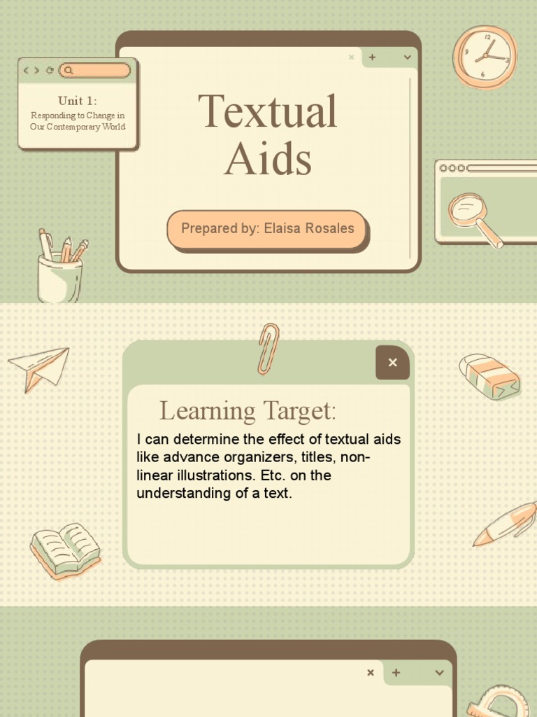 Textual Aids Final | PDF | Chart | Pie Chart