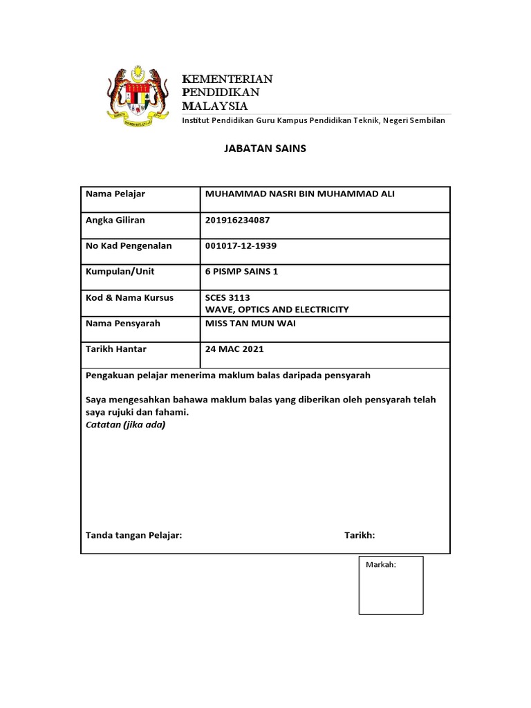 Practical 3 - Muhammad Nasri Bin Muhammad Ali | PDF | Direct Current | Electric Power
