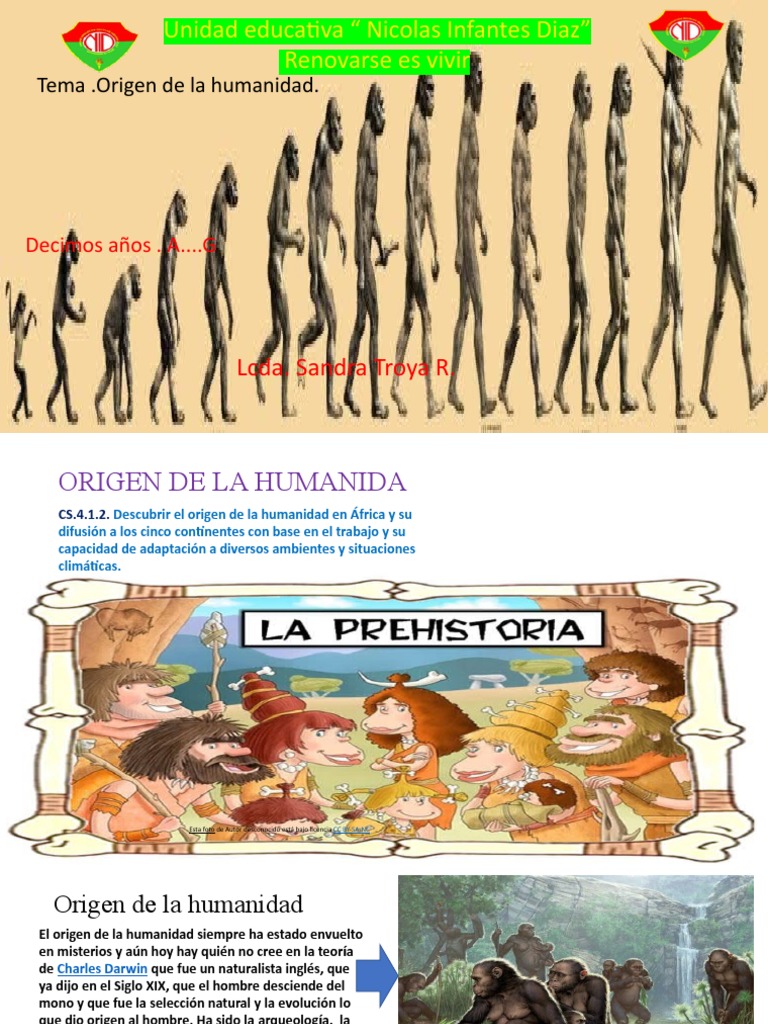 Origen de La Humanidad | PDF | Continente