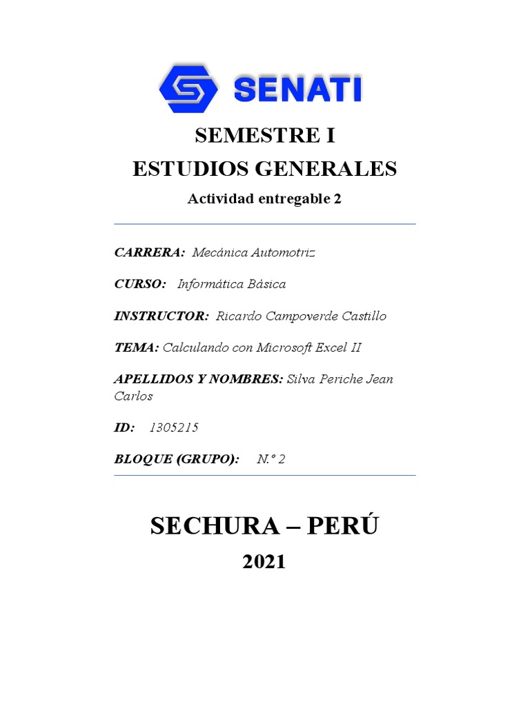 Actividad Entregable 2 INFORMATICA | PDF