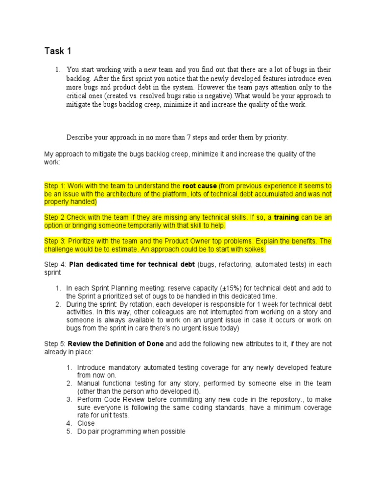 Task-AgileCoach v2 | PDF | Scrum (Software Development) | Software Engineering