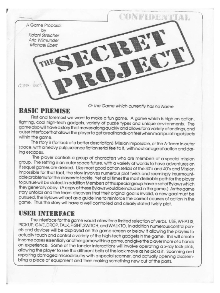 199X The Secret Project - Compressed | PDF