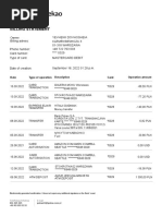 BBVA Bank Statement Overview | PDF | Banks | Money