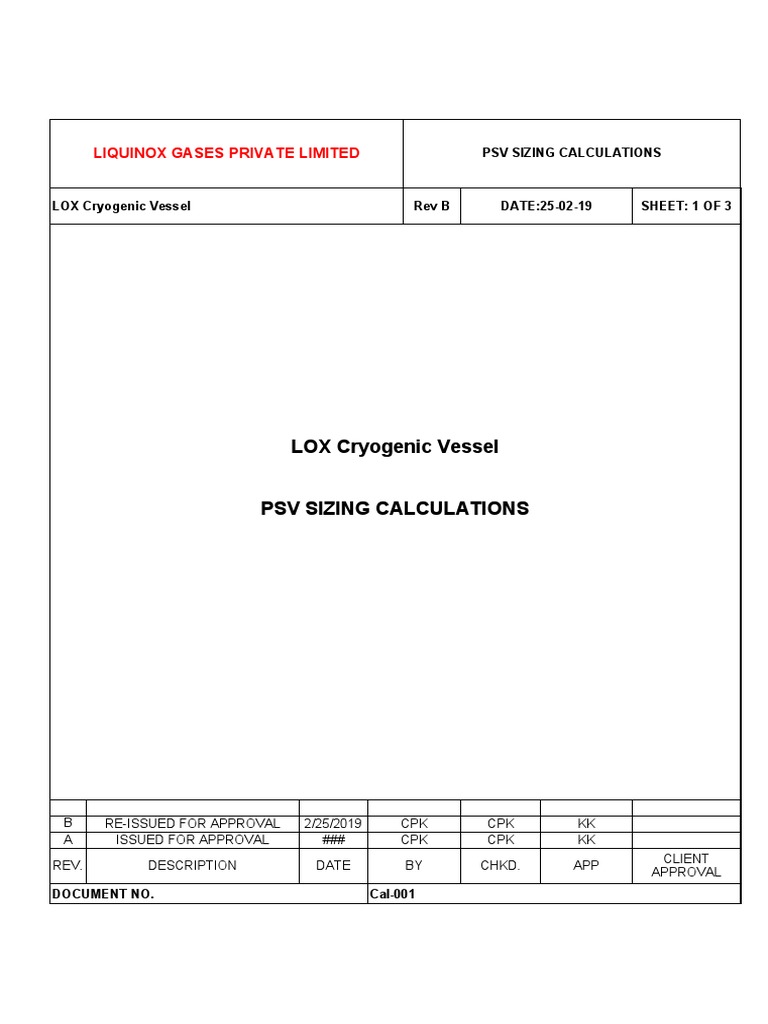 PSV Sizing | PDF | Pressure | Liquids PSV Sizing | PDF | Pressure | Liquids