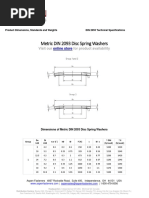 Metric DIN 7 Spec | PDF | Steel | Screw