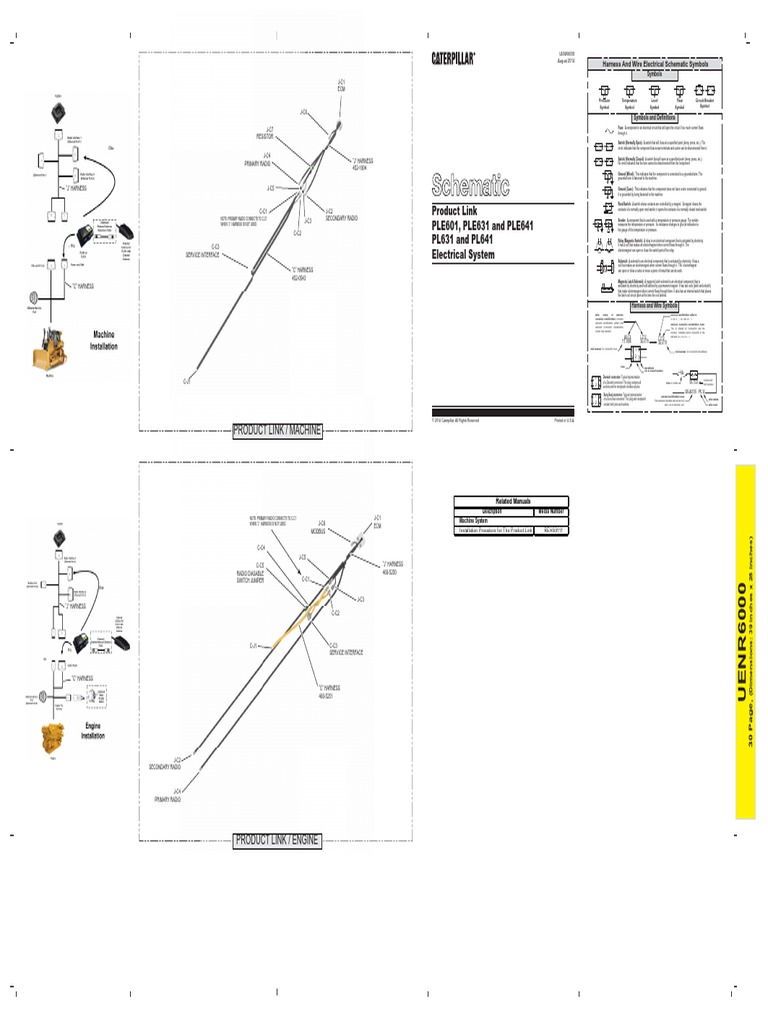 Diagrama Electrico Product Link | PDF | Electrical Connector | Switch