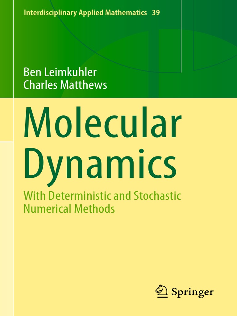 Molecular Dynamics: Ben Leimkuhler Charles Matthews | PDF | Stochastic Differential Equation ...