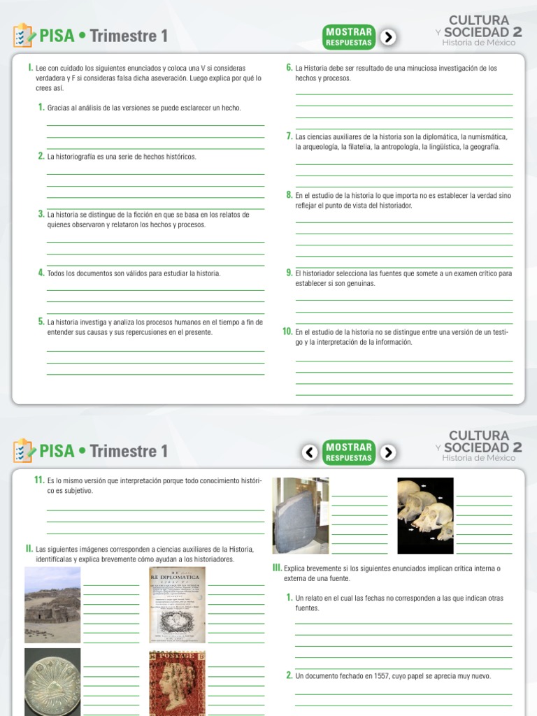 His2 Ori Pisa Tri1 | PDF | Verdad | México