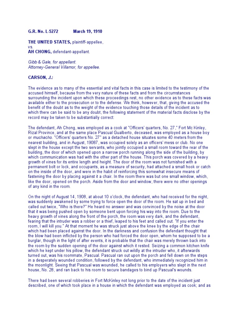 Case Digest 1 To 9 Criminal Law I | Download Free PDF | Mens Rea ...