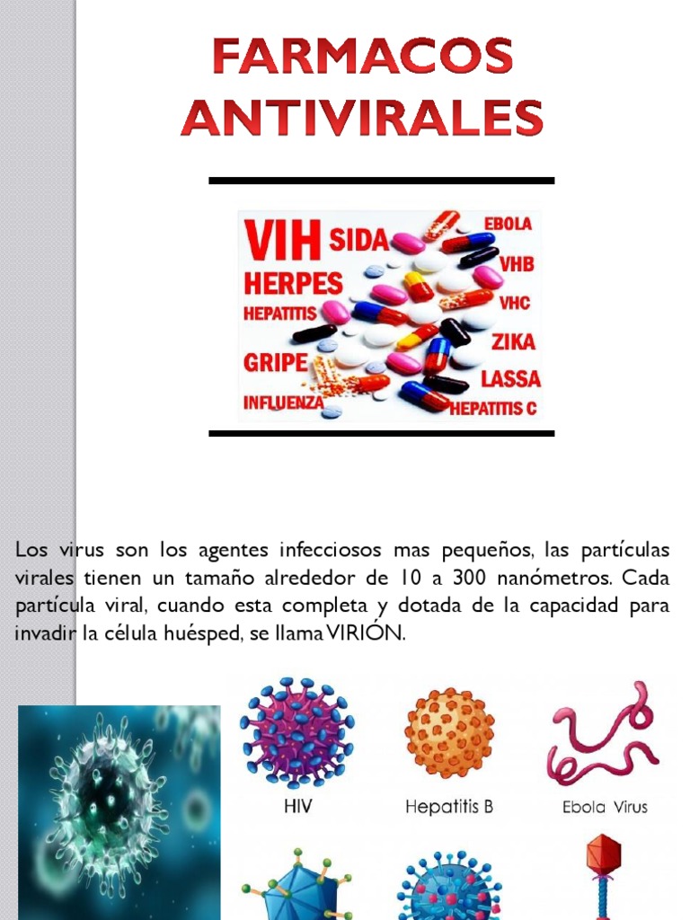 Clasificación y Ejemplos de Antivirales | PDF | Virus | VIH