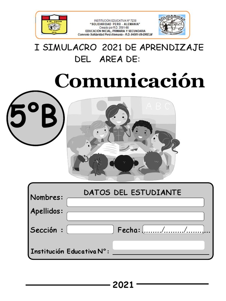 Evaluacion Ece Comunicacion 5to B | PDF | Contaminación | Libros