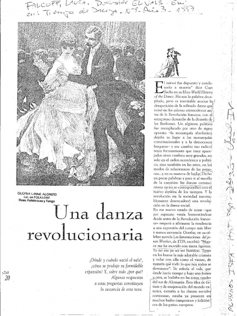 Unidad 4B - Falcoff.L. El Vals | PDF