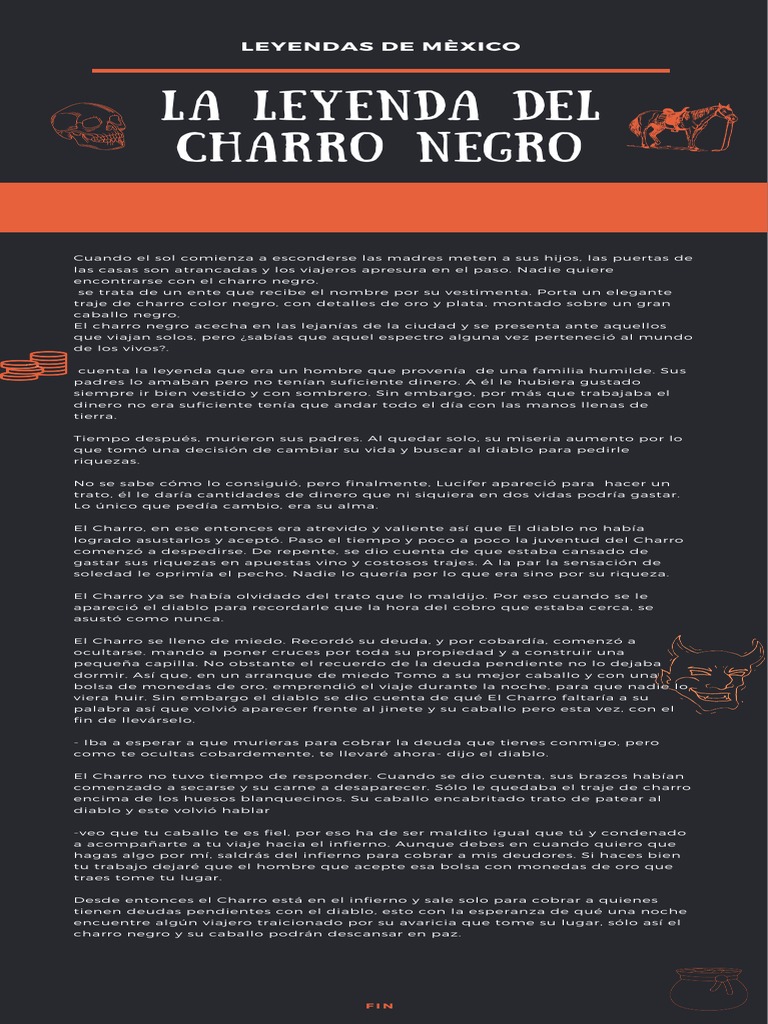 El Charro Negro | PDF | Poesía