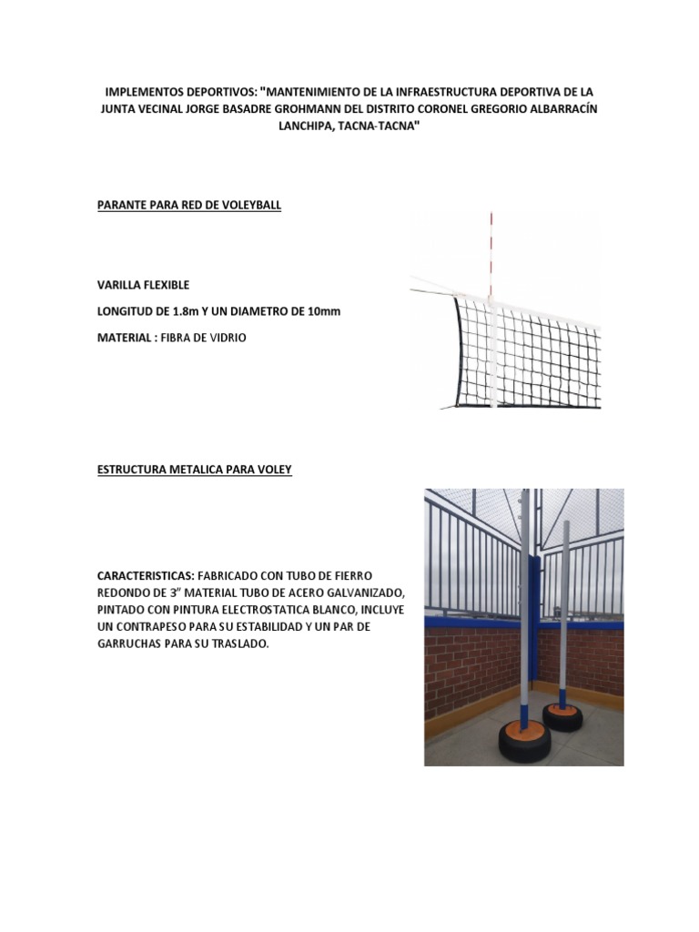 Implementos Deportivos | PDF | Tecnología