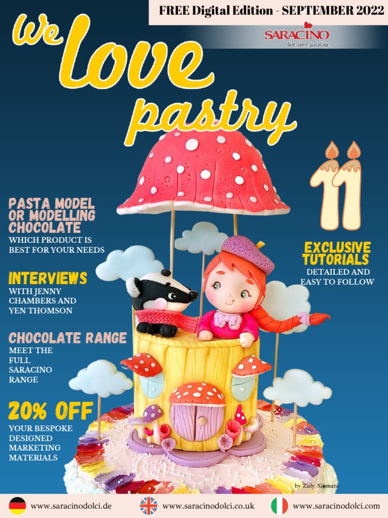 Saracino We Love Pastry Free Monthly Magazine September 2022 | PDF ...