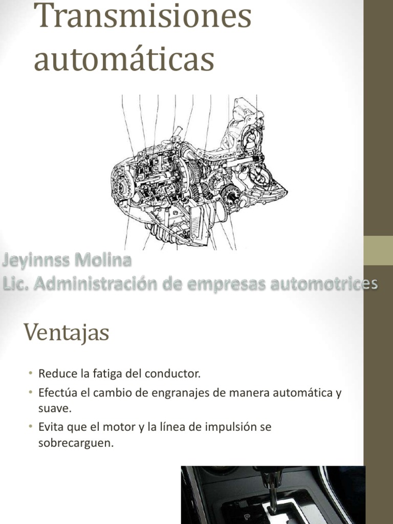 Transmisión Automática | PDF | Transmisión automática | Embrague