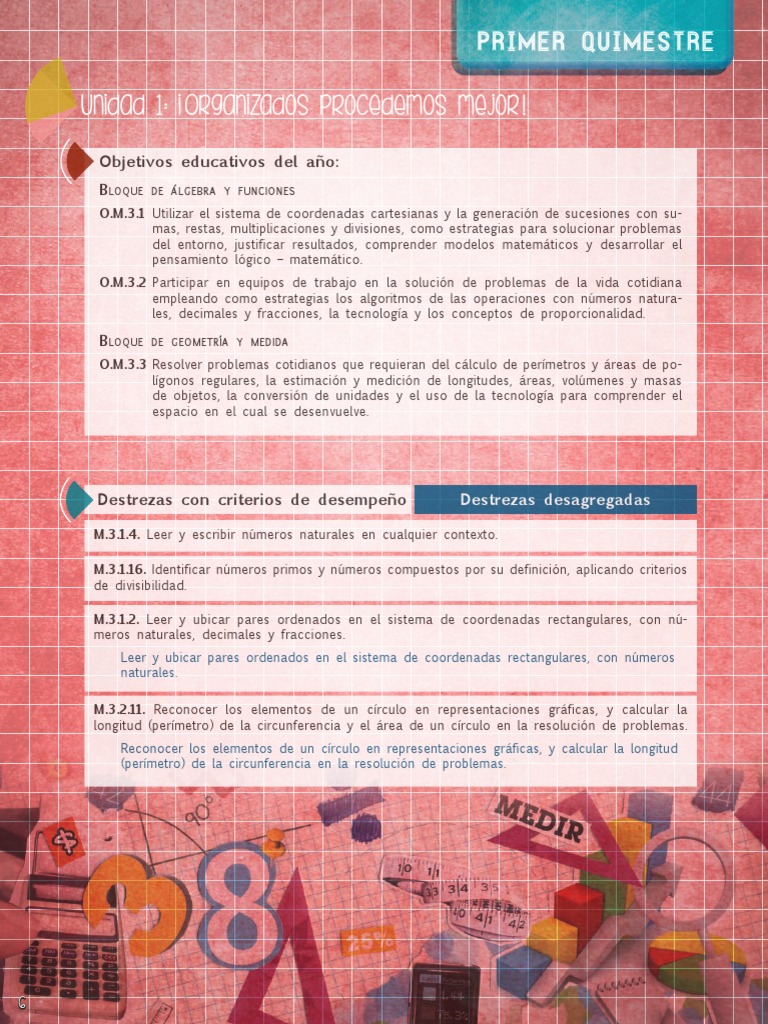 Matematica 6 Modulo 1 | PDF | Números | División (Matemáticas)
