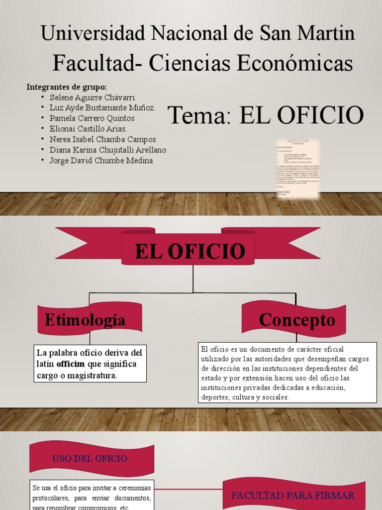 El Oficio | PDF | Institución