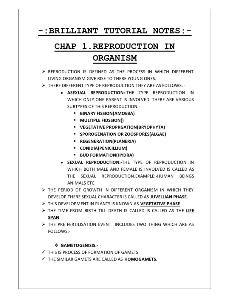 Brilliant Tutorial Notes Copy 1 | PDF