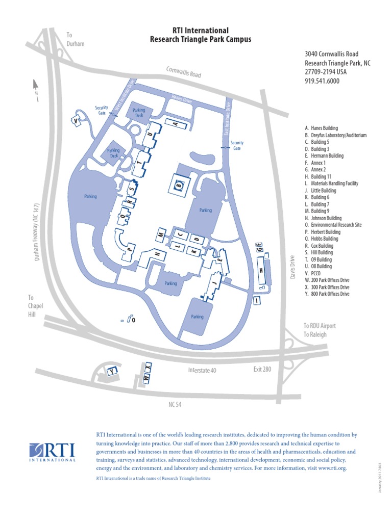 Rti-Rtp Campus Map | PDF