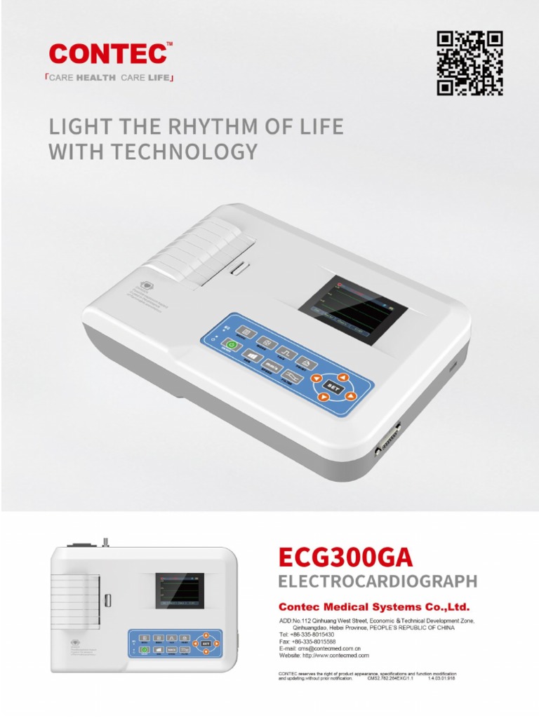 Ecg-300ga Three Channel | PDF