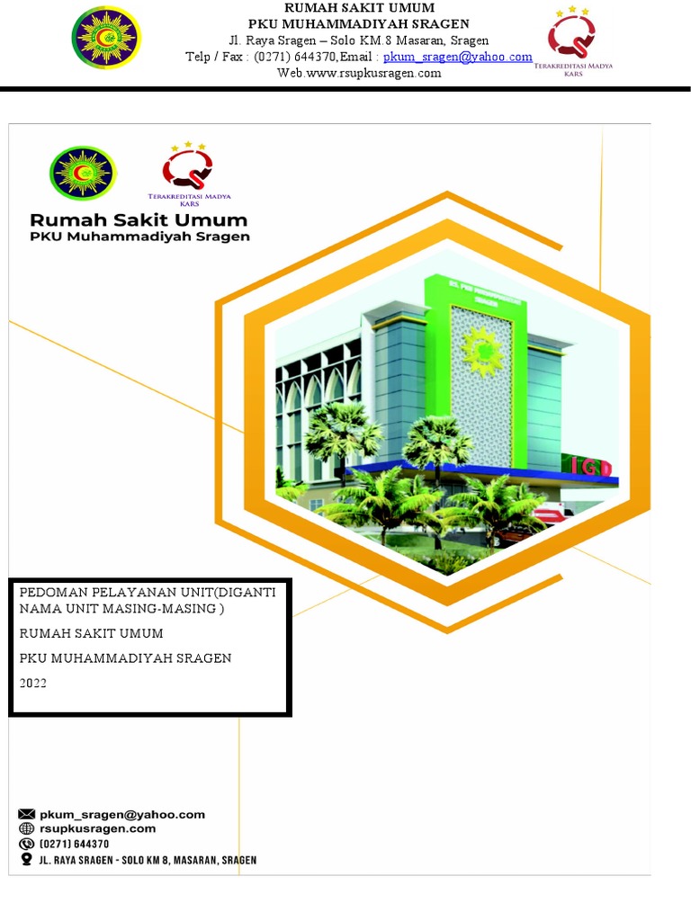 Pedoman Pelayanan Unit | PDF