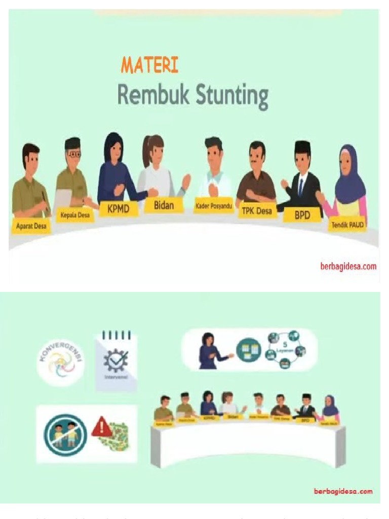 Materi Rembuk Stunting | PDF | Ilmu Sosial