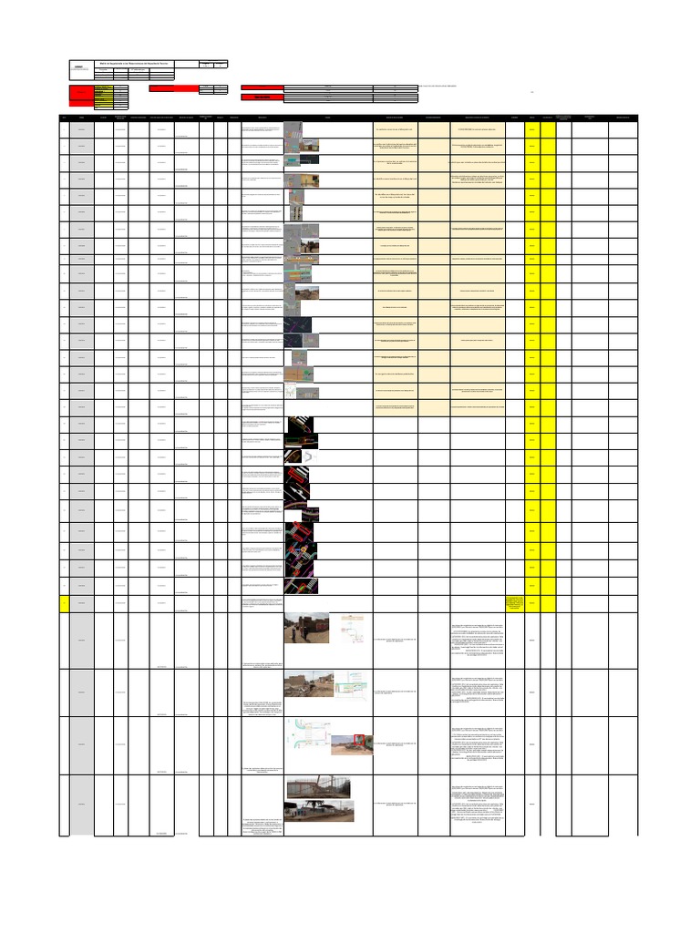 Matriz de Gestion de Observaciones de Expediente Tecnico Final | PDF | Peatonal | Transporte de ...