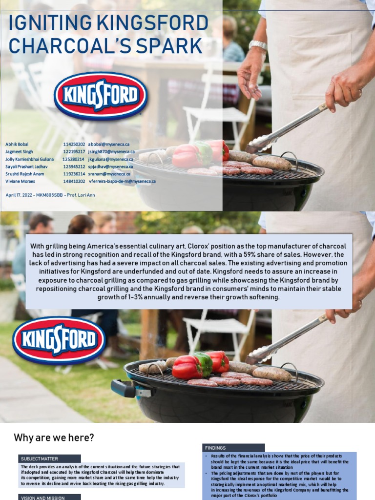 Group 5 Kingsford Charcoal Case | PDF