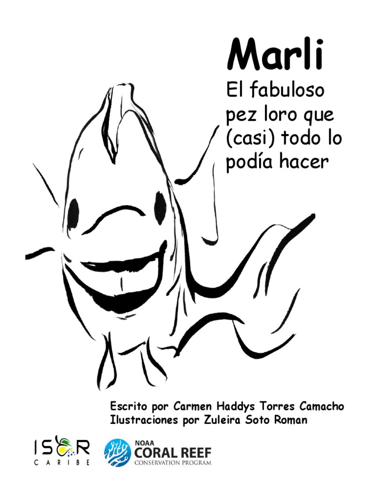 Marli y el pez loro protector | PDF | Arrecife de coral | Pescado
